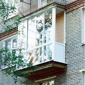 Остекление балконов, заказать остекление балкона в Киеве, застеклить ...